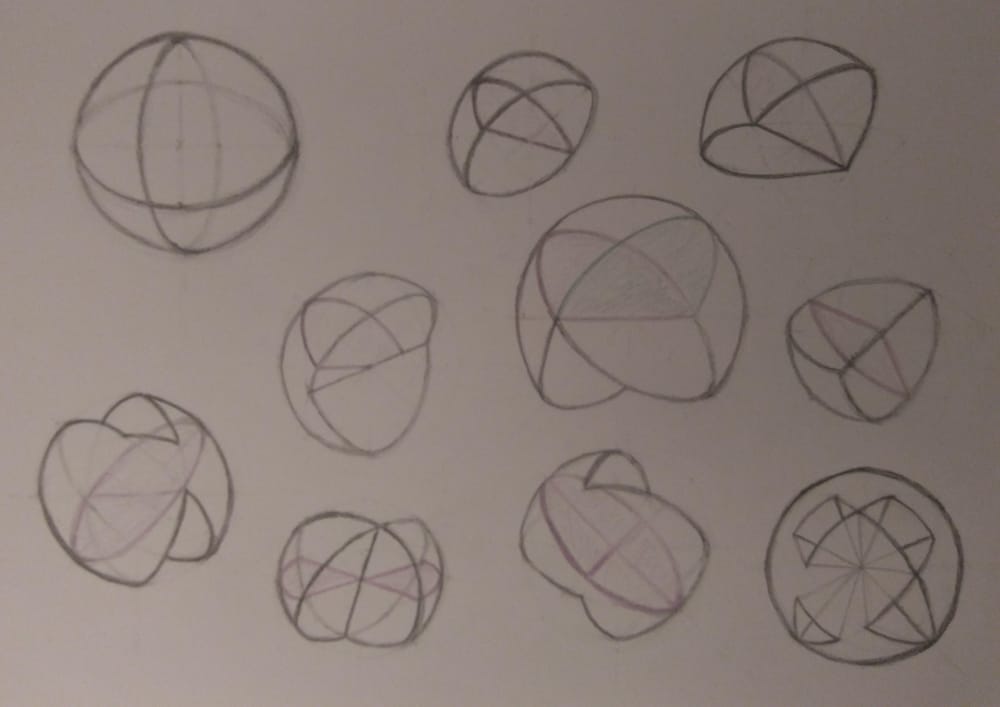 Shapes - practice | Skillshare Student Project