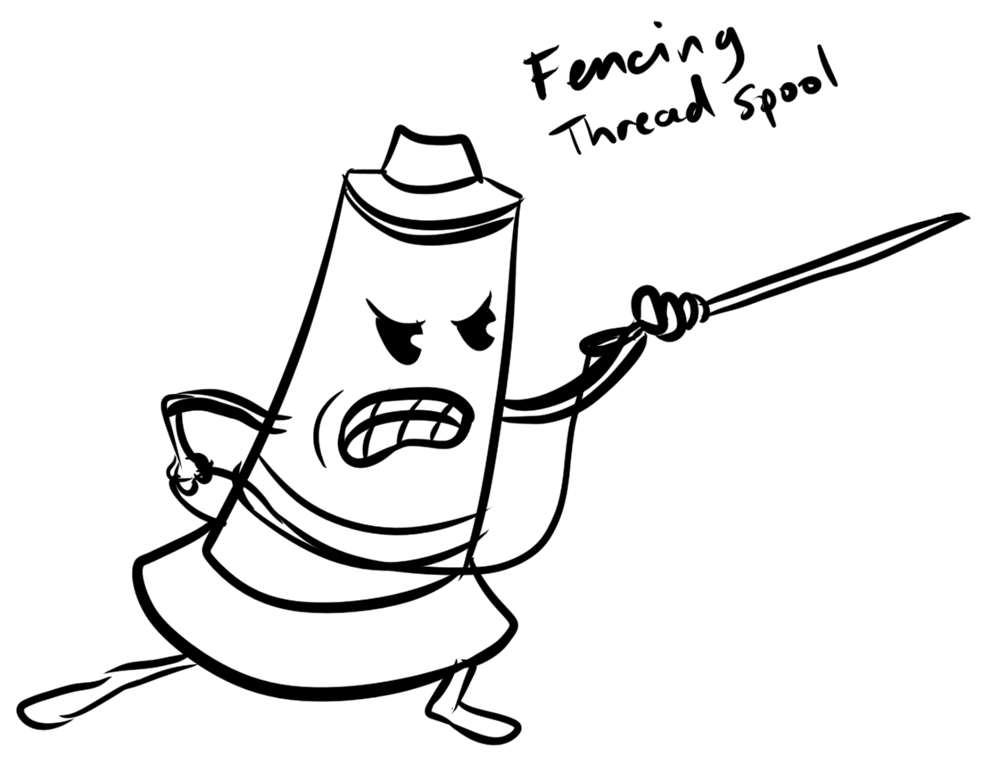 Zorro Thread Spool | Skillshare Student Project