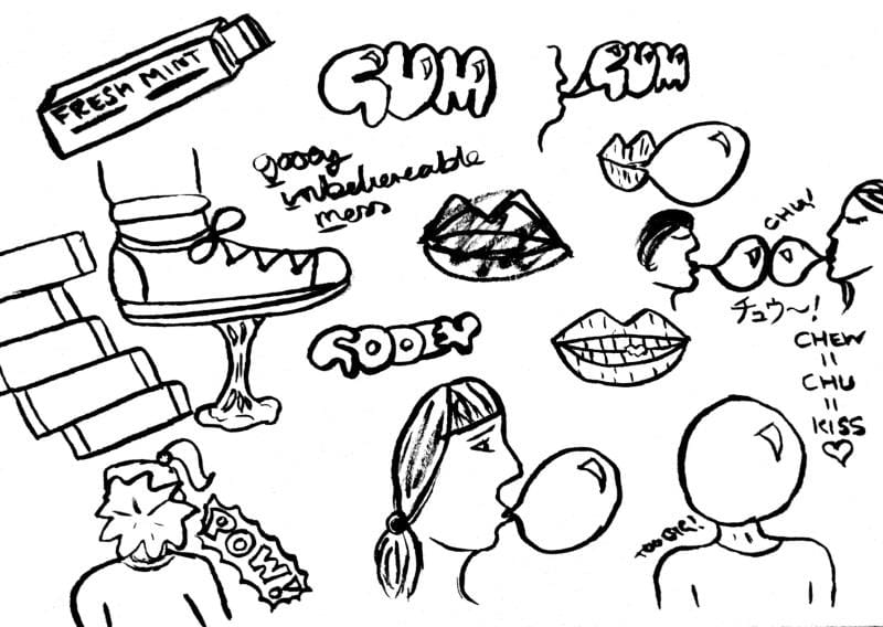 GUM Doodles | Skillshare Student Project