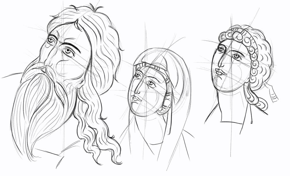 Upward faces | Skillshare Student Project