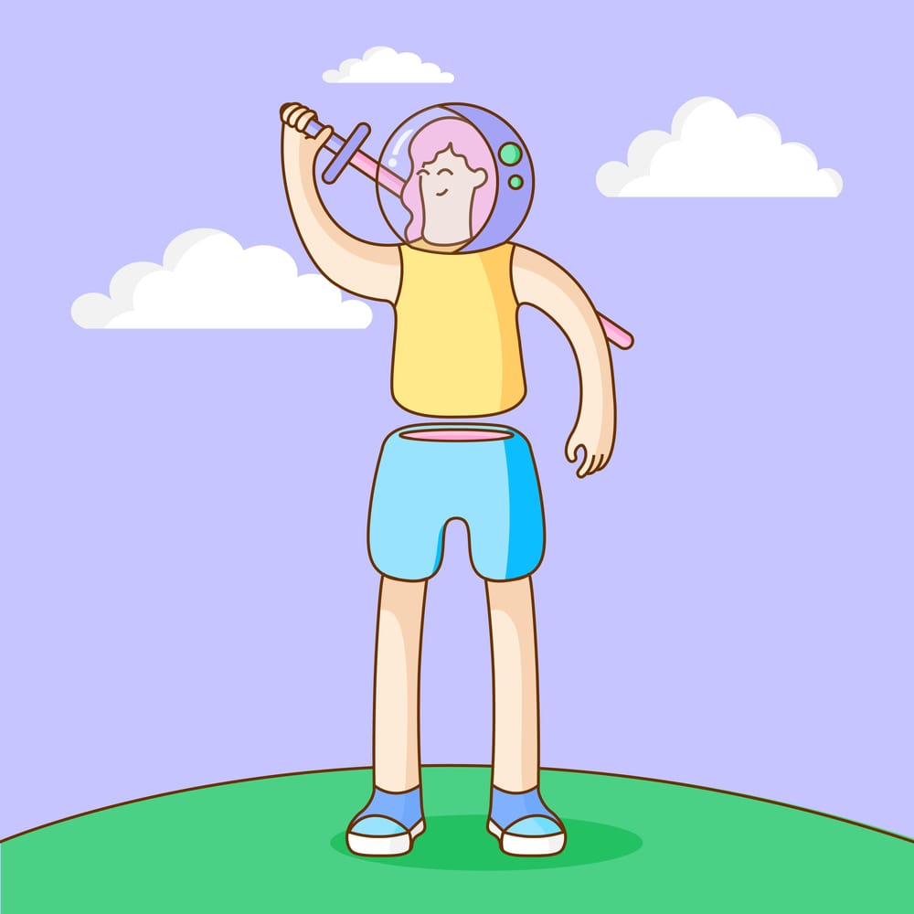 Astro Girl | Skillshare Student Project