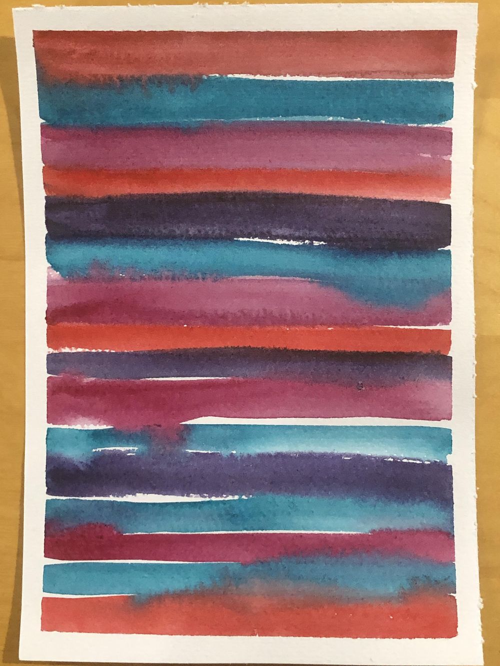 Abstract Color Fields | Skillshare Student Project