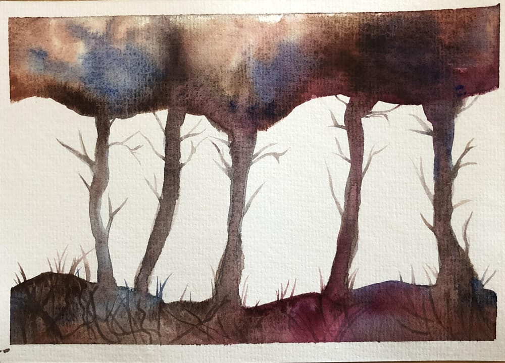 Loose 'free-flowing' trees | Skillshare Student Project