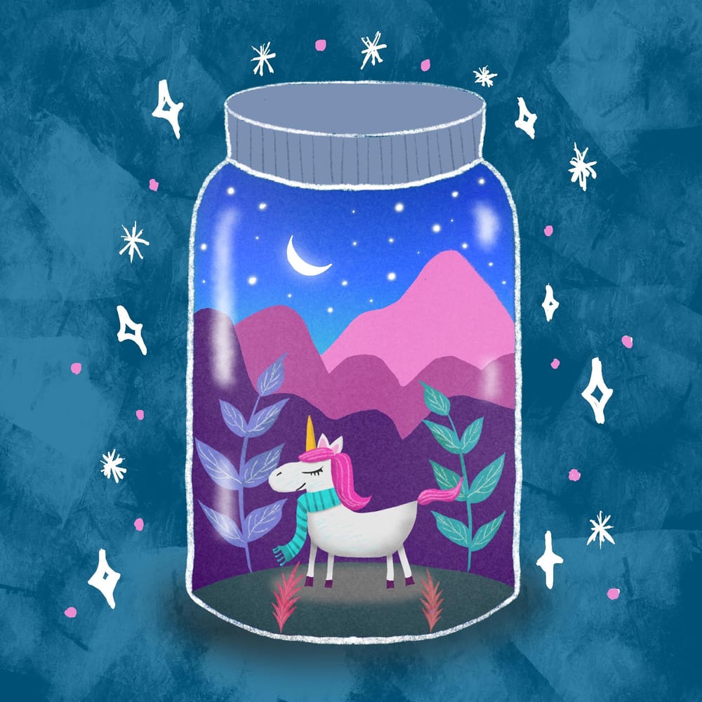 Unicorn jar | Skillshare Student Project