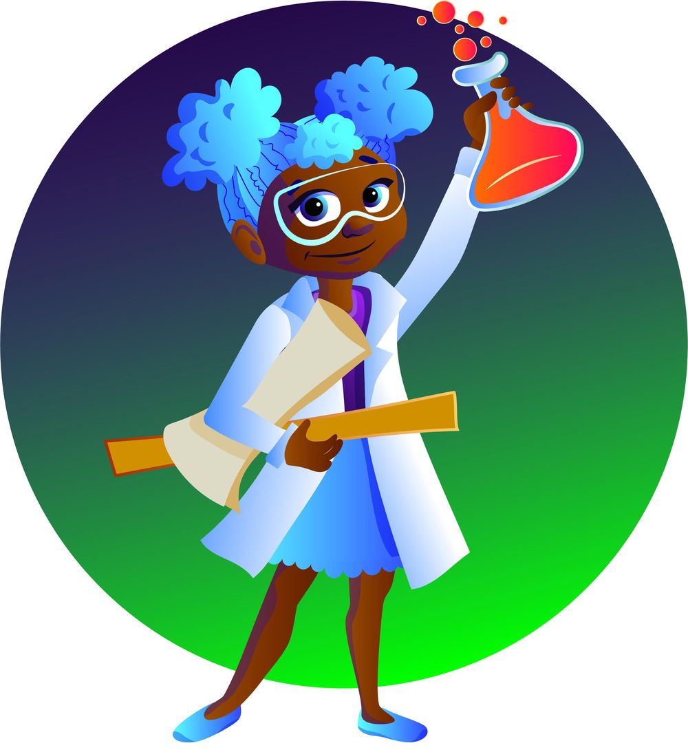 Girl Scientist | Skillshare Student Project
