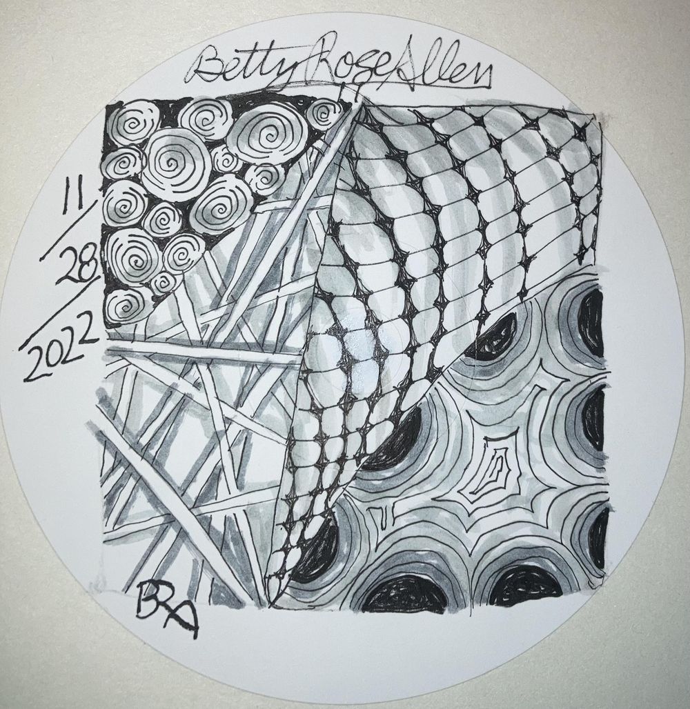 Zen Tangles for Beginners | Skillshare Student Project