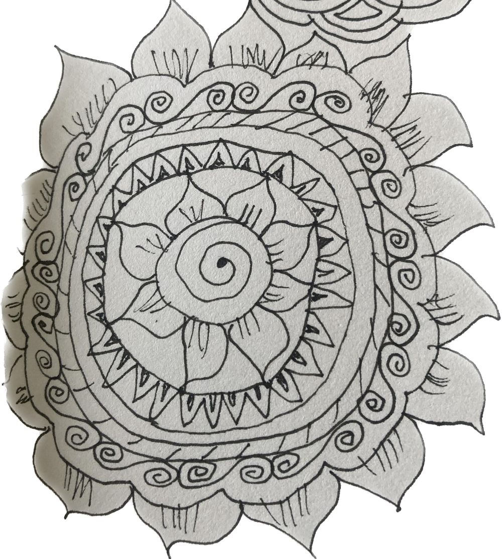 Create free hand mandalas | Skillshare Student Project