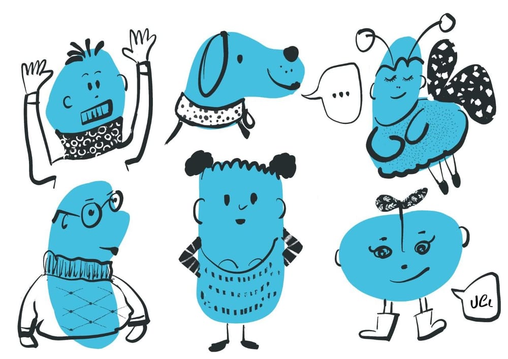 Blue & more | Skillshare Student Project