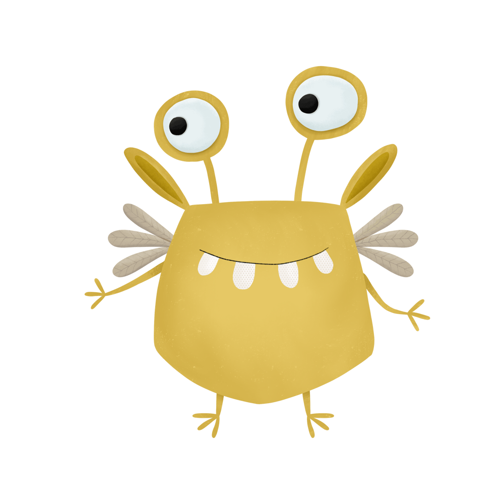 Mono-monsters | Skillshare Student Project