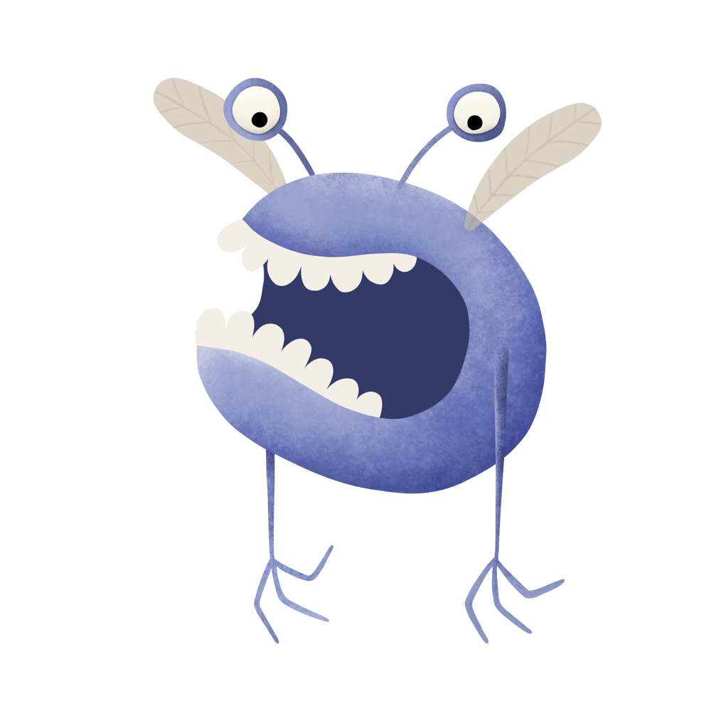 Mono-monsters | Skillshare Student Project