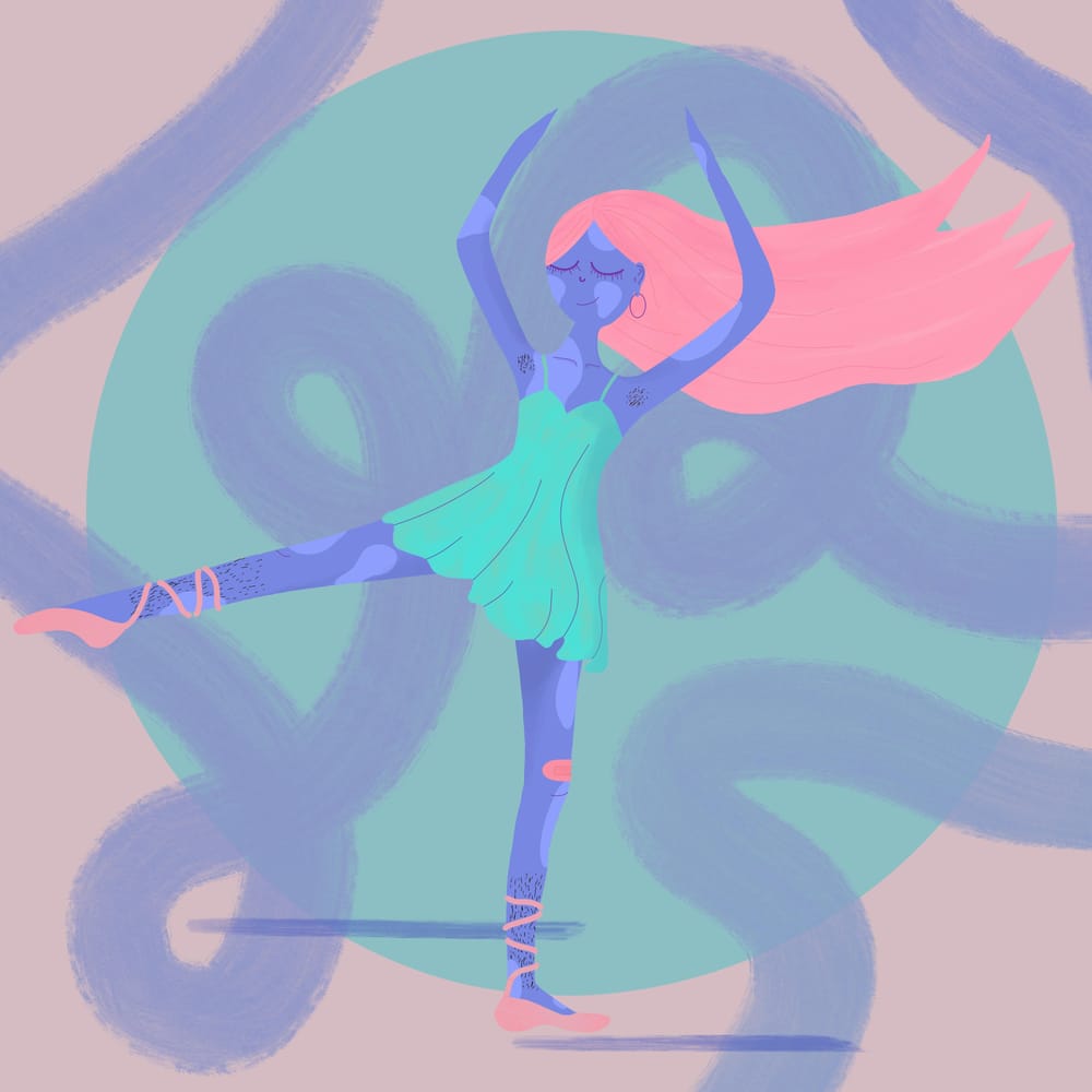 Colourful dancer | Skillshare Student Project