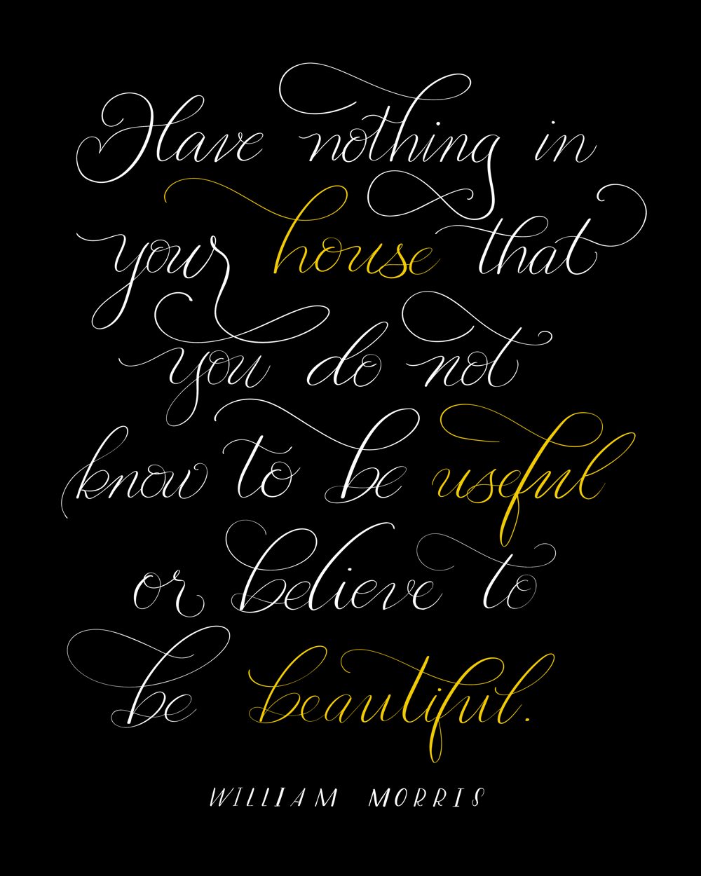 Calligraphy project | Skillshare Student Project