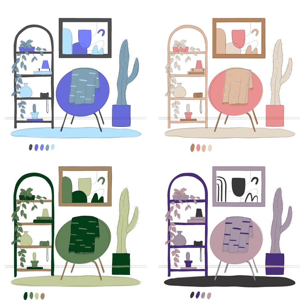 Color Palette Exercises | Skillshare Student Project