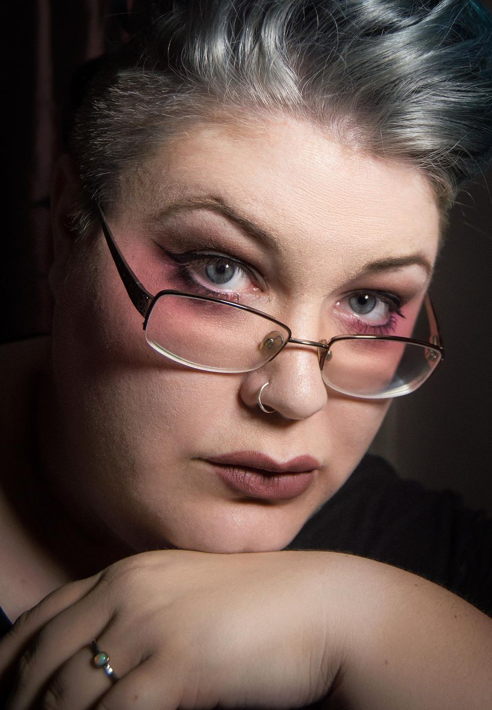 Dramatic Self Portrait | Skillshare Student Project