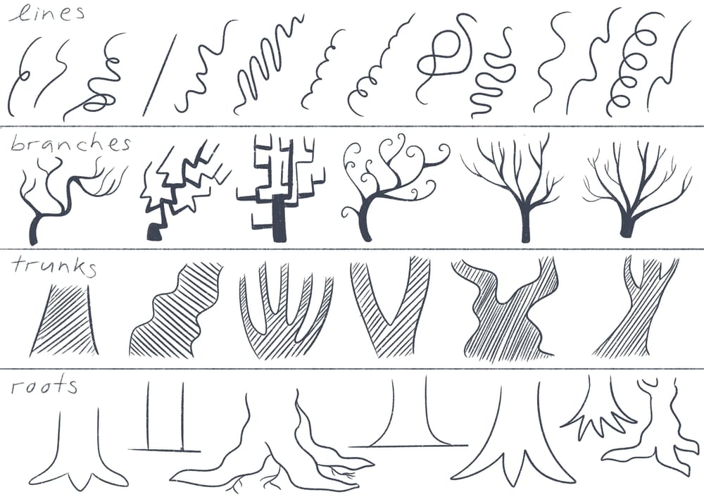 Whimsical Trees | Skillshare Student Project