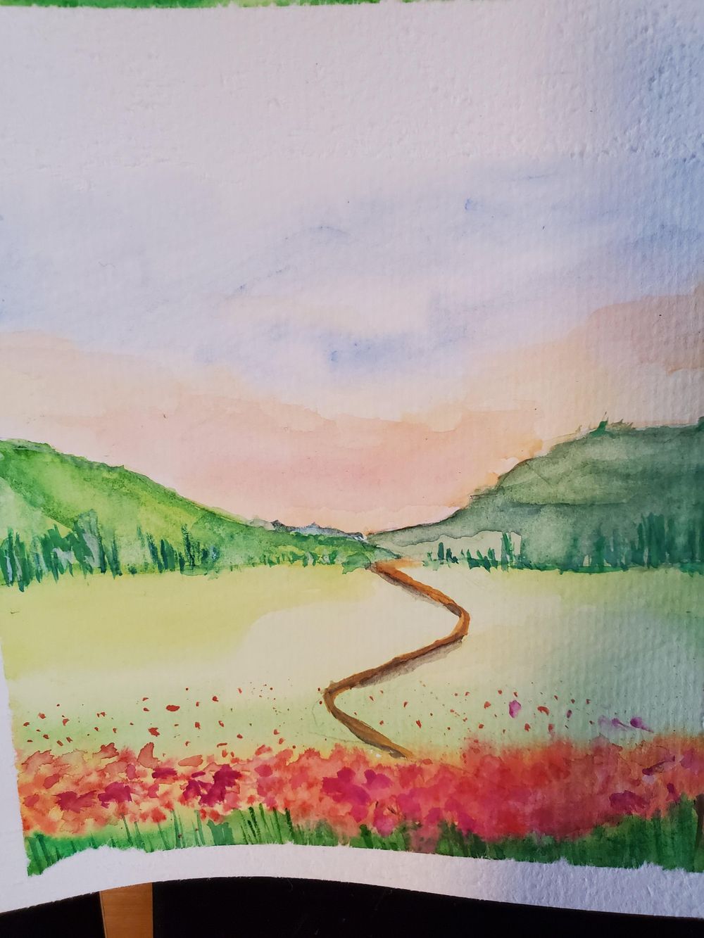 Watercolor landscapes | Skillshare Student Project