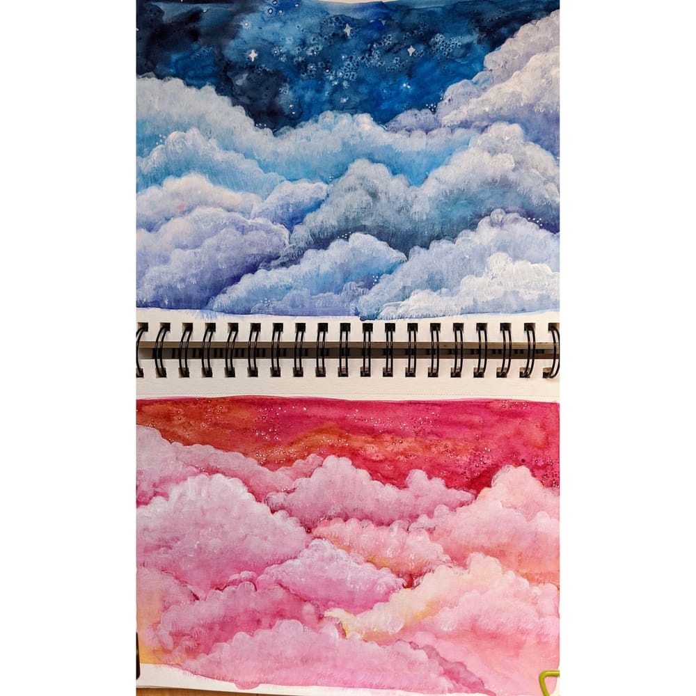 words & clouds | Skillshare Student Project