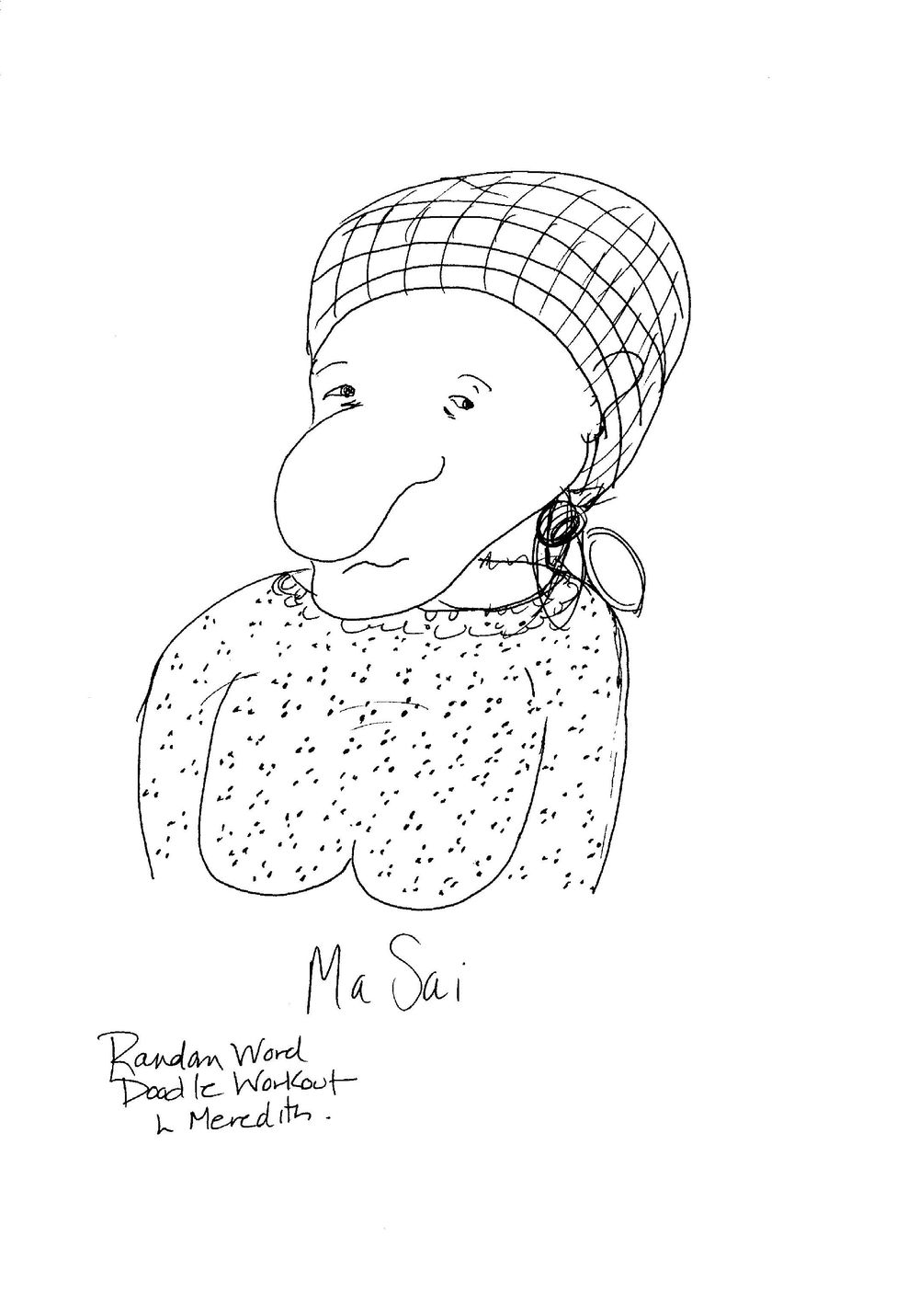 Random Word Doodles* 10 days | Skillshare Student Project