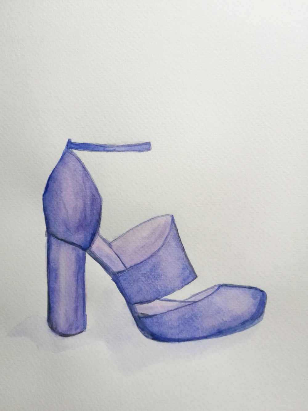 My watercolor shoes | Skillshare Student Project