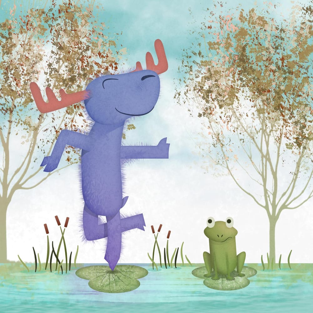 The Moose and The Frog | Skillshare Student Project