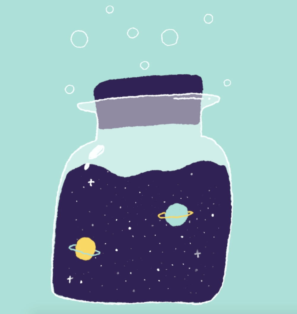 cosmos in the jar | Skillshare Student Project