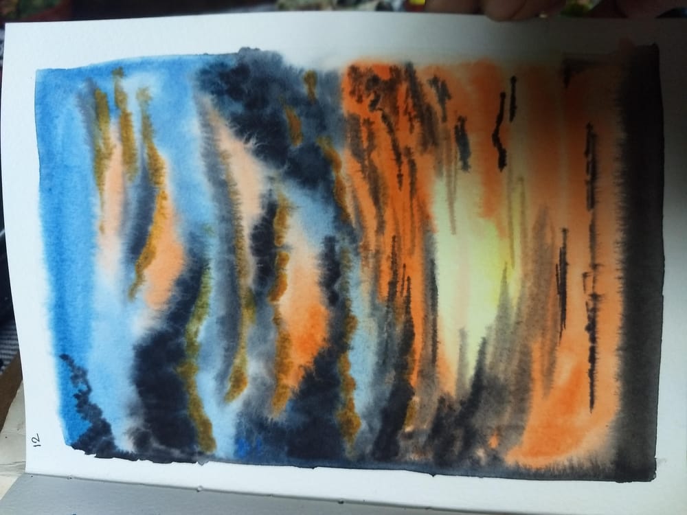 Skies and clouds with Geethu | Skillshare Student Project