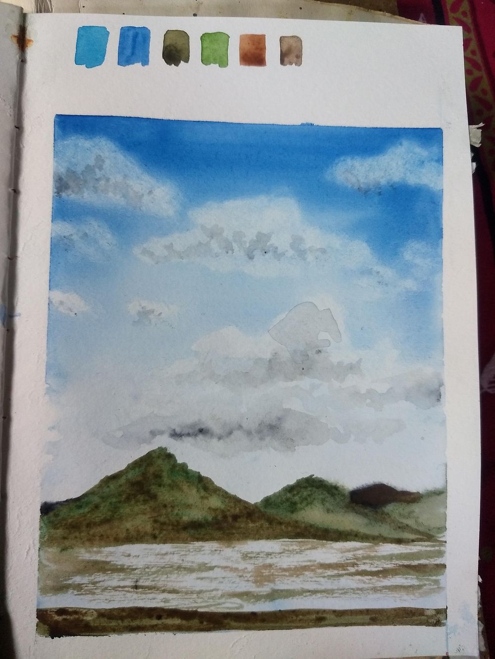 Skies and clouds with Geethu | Skillshare Student Project