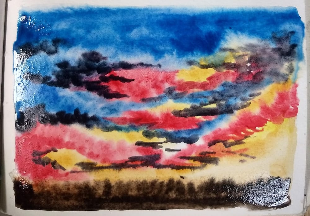 Skies and clouds with Geethu | Skillshare Student Project