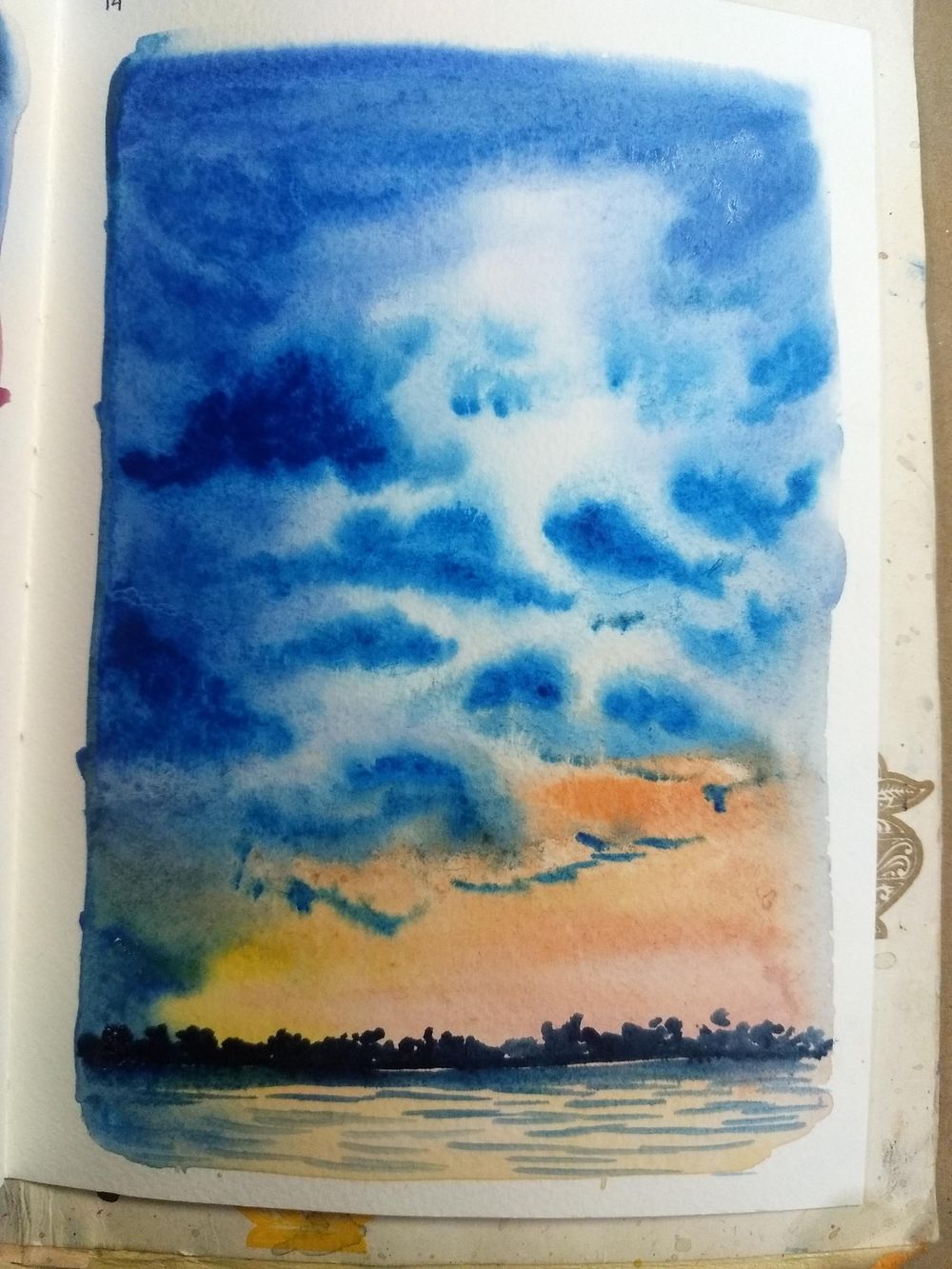 Skies and clouds with Geethu | Skillshare Student Project