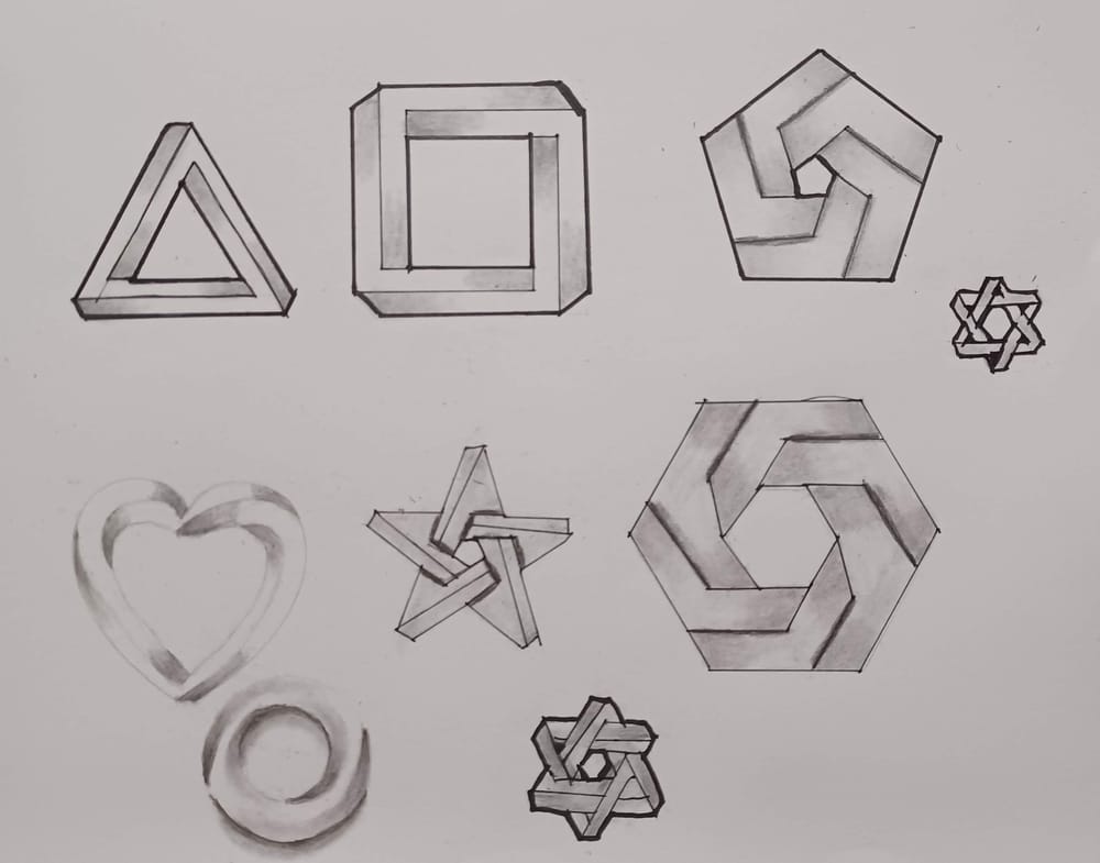 impossible shapes | Skillshare Student Project