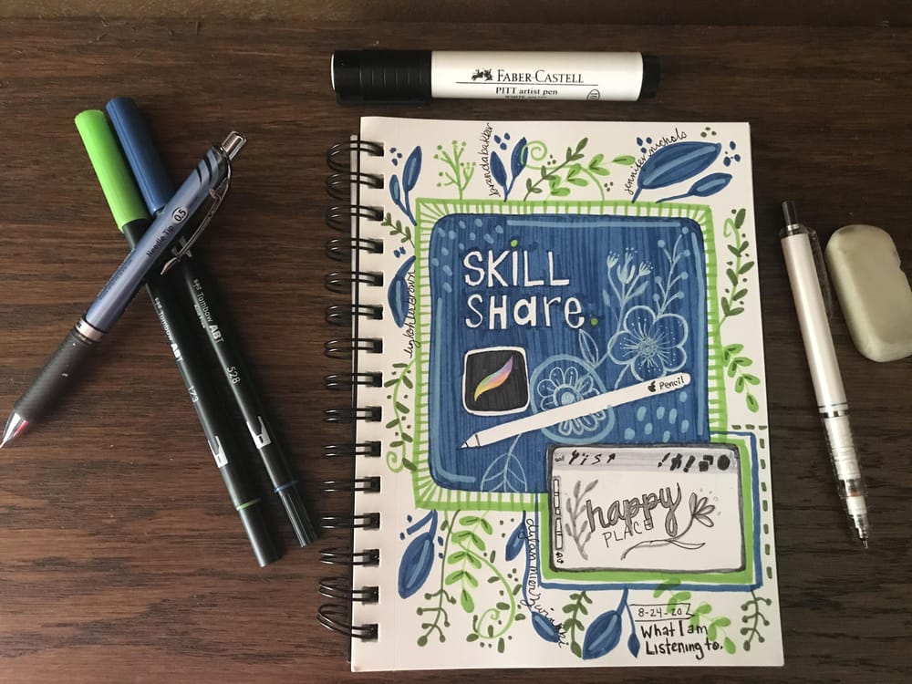 Illustrated journaling - 14 days | Skillshare Student Project