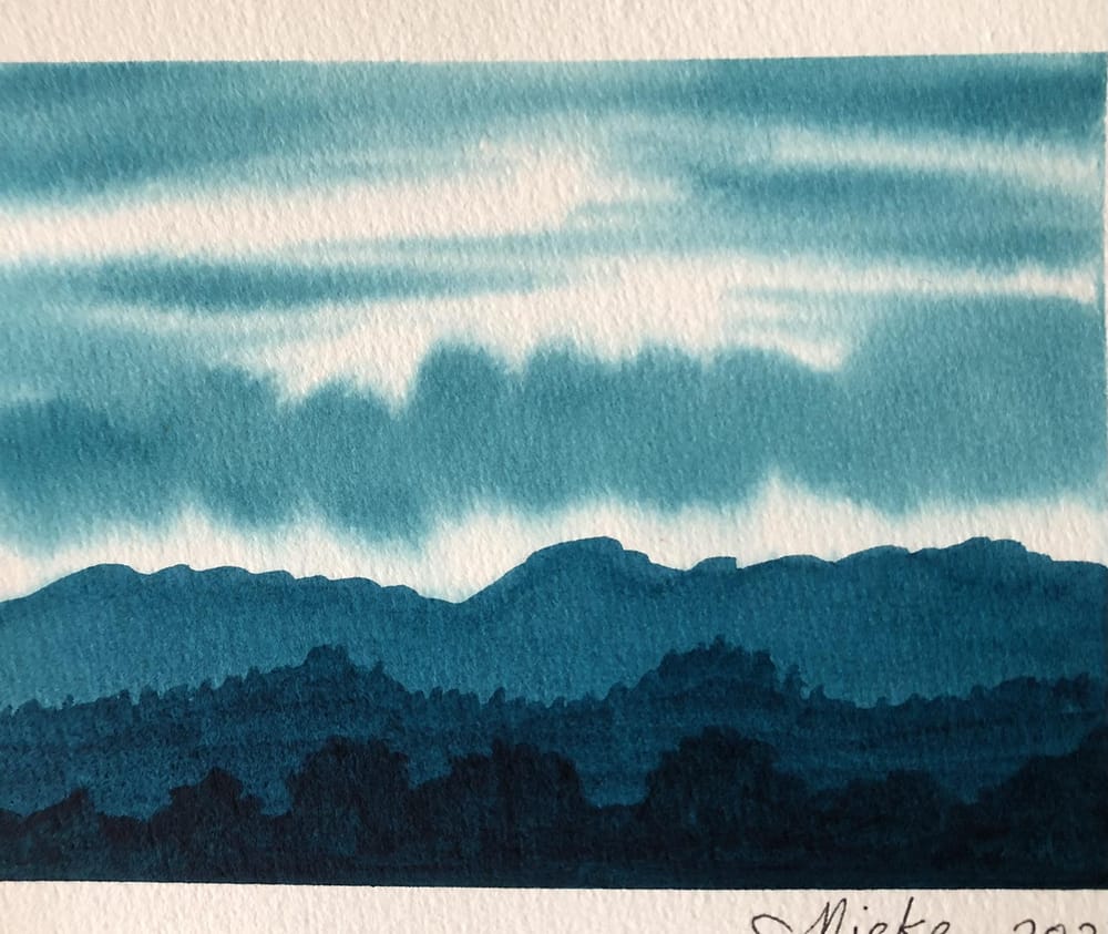 Watercolour monochrome studies | Skillshare Student Project