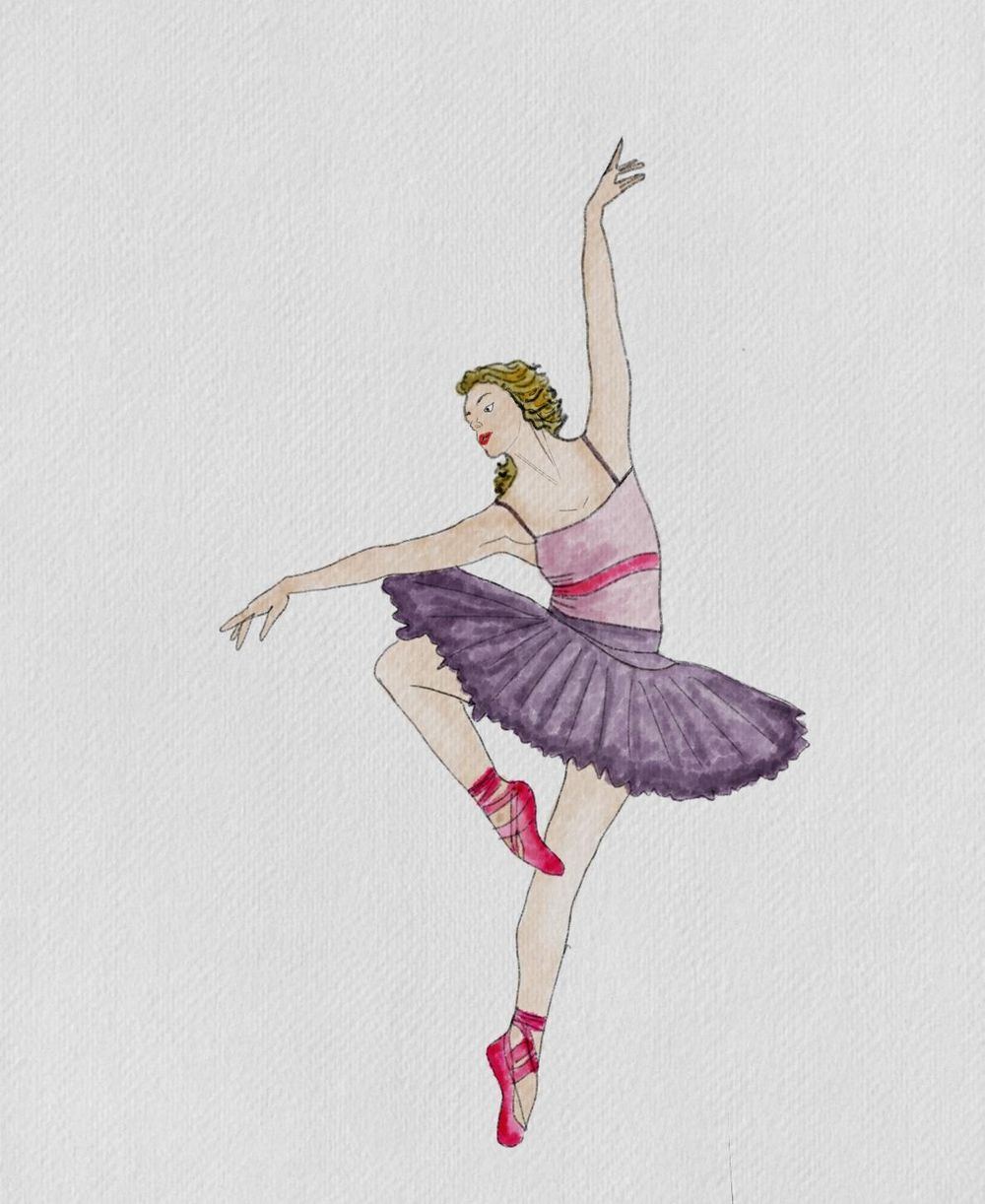 Dance in watercolor | Skillshare Student Project