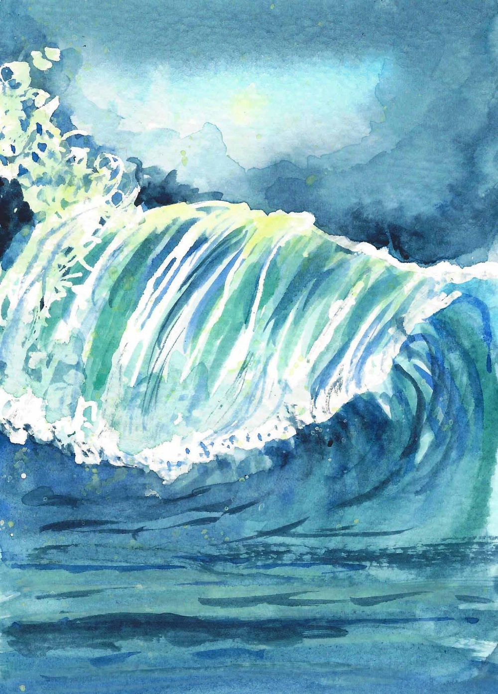 Big Ocean Wave | Skillshare Student Project