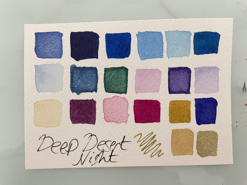 Deep desert night | Skillshare Student Project