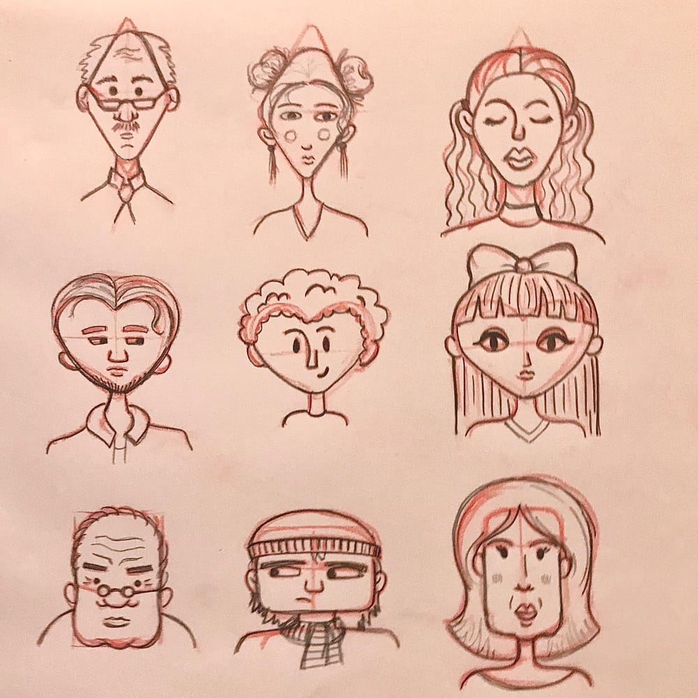Face Shapes | Skillshare Student Project