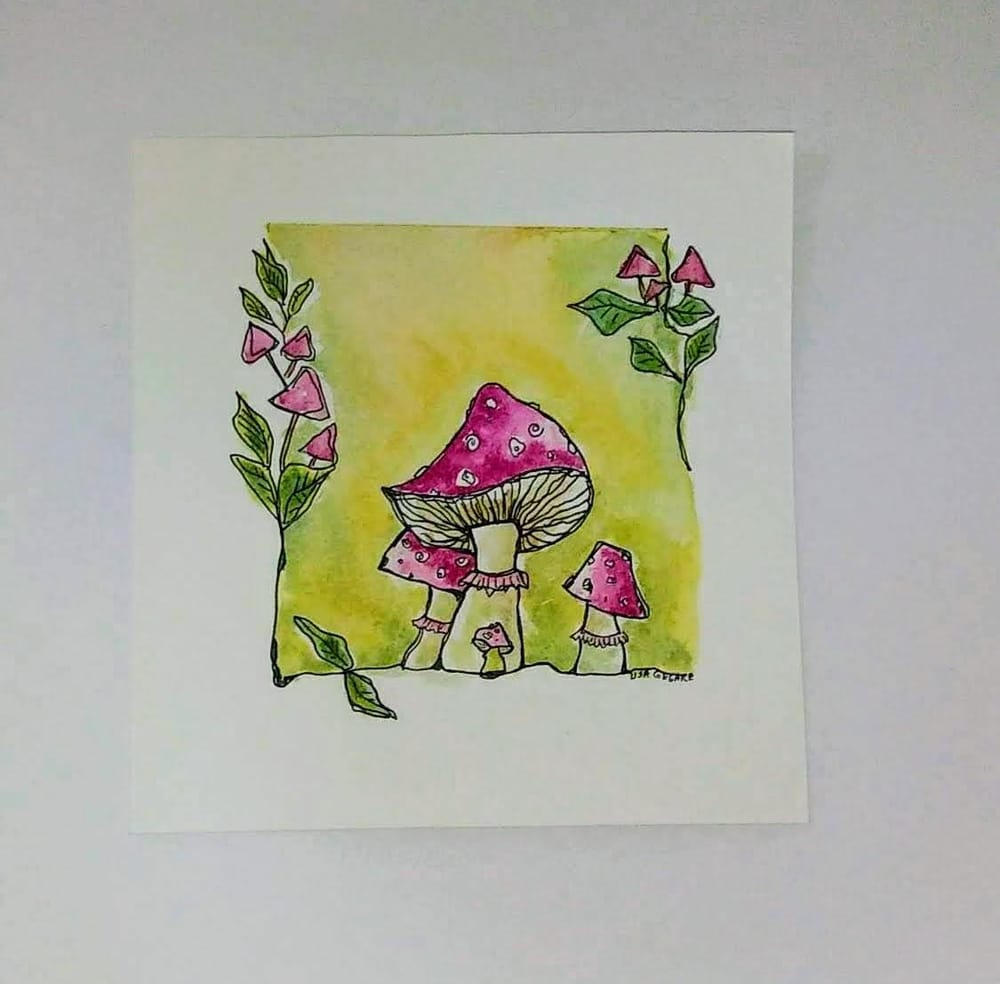 Whimsical Illustrations in Watercolour and Ink pen | Skillshare Student Project