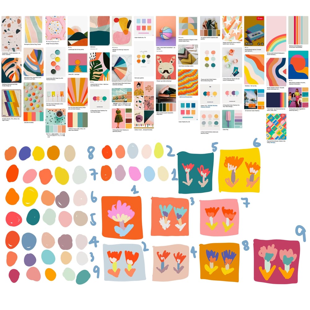 Color Palette for Hand Lettering | Skillshare Student Project