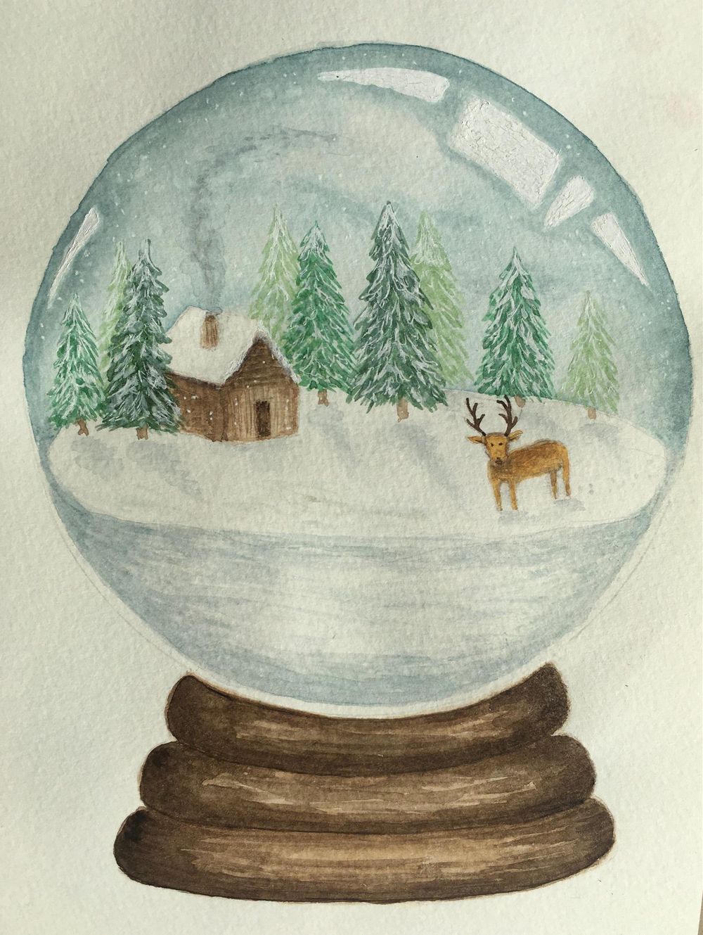 Snow globe | Skillshare Student Project