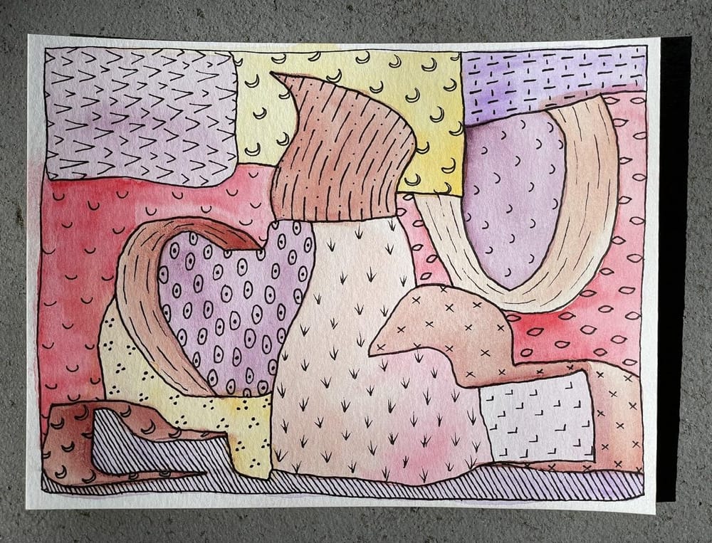 Watercolor - Making Marks | Skillshare Student Project