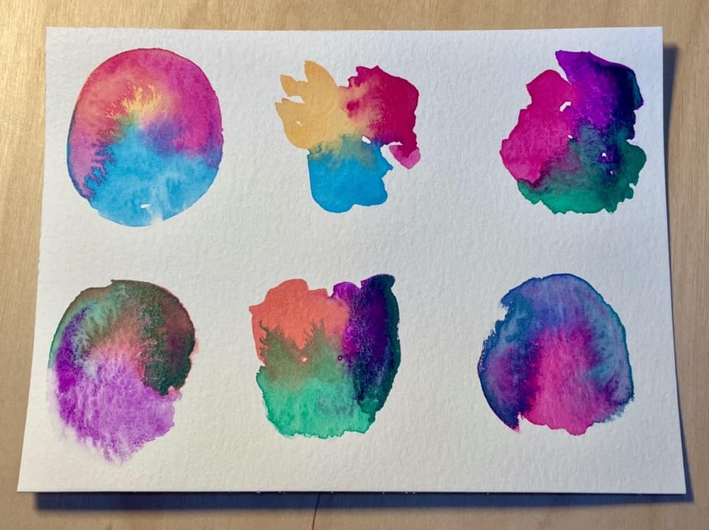 Watercolor mixing chart | Skillshare Student Project Watercolor mixing chart | Skillshare Student Project