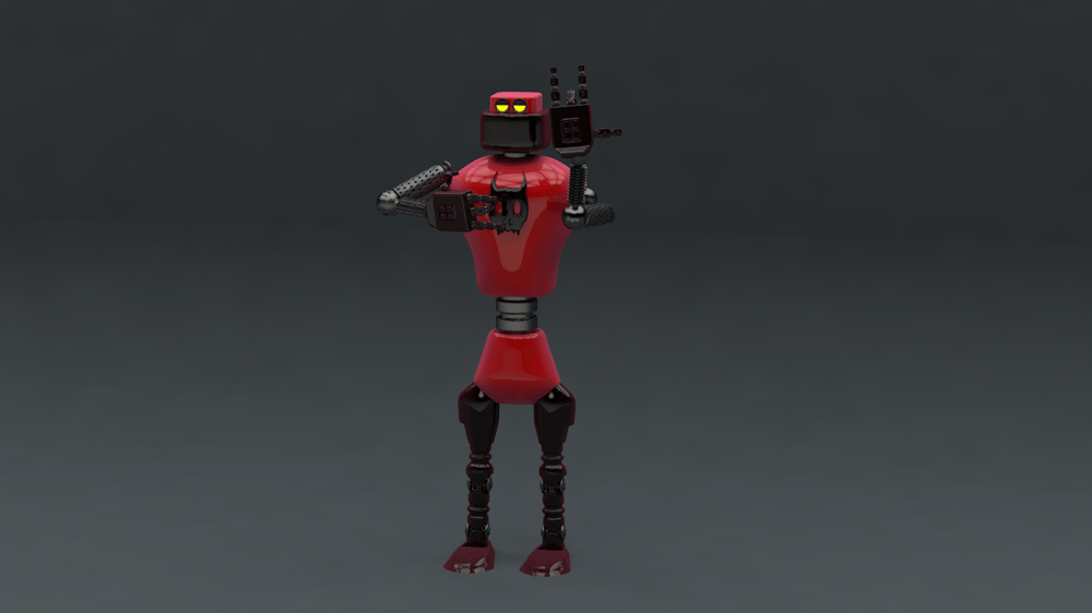 Robot model | Skillshare Student Project