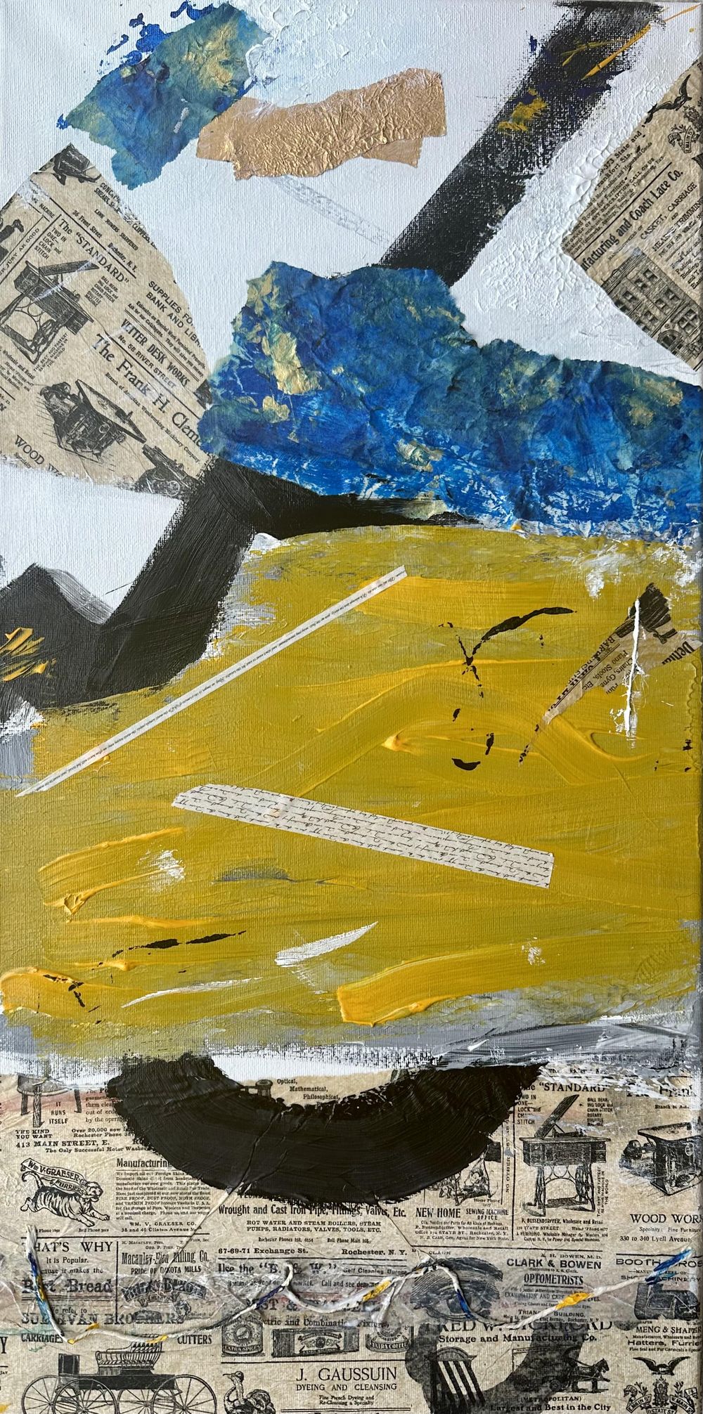 Mixed Media Collage | Skillshare Student Project