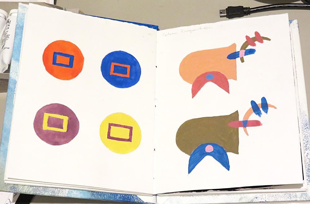 Gouache colour collections | Skillshare Student Project