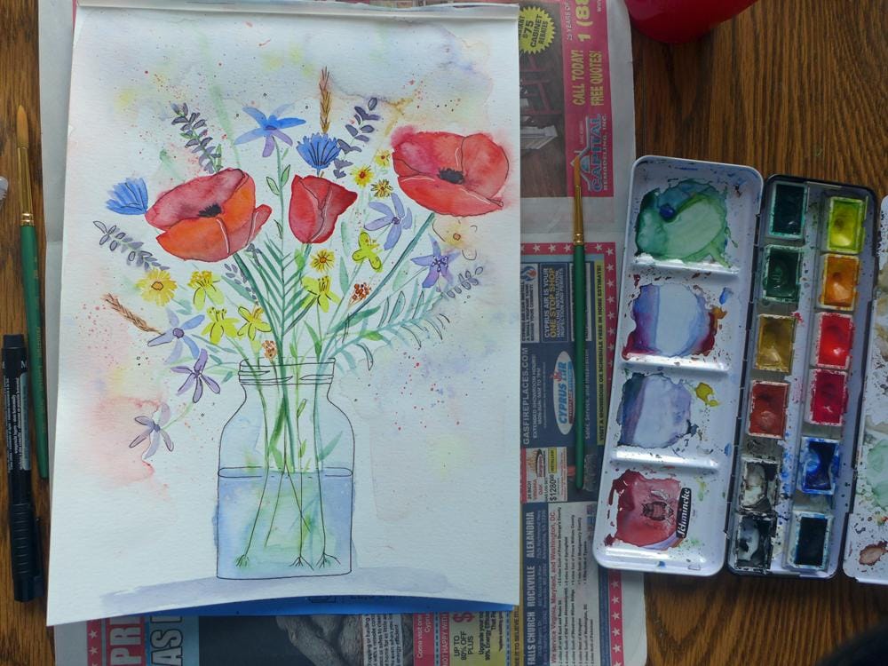 Fun Watercolor projects | Skillshare Student Project