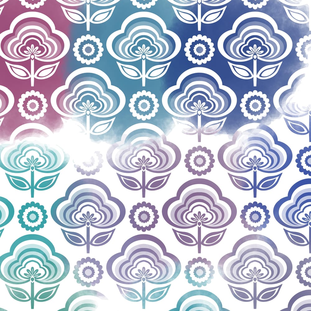 Retro Repeat Pattern Design | Skillshare Student Project