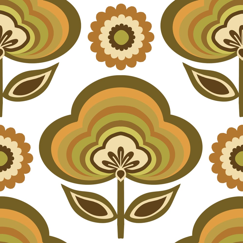 Retro Repeat Pattern Design | Skillshare Student Project