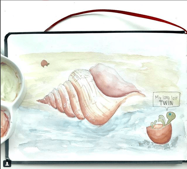 Seashell fun ! | Skillshare Student Project