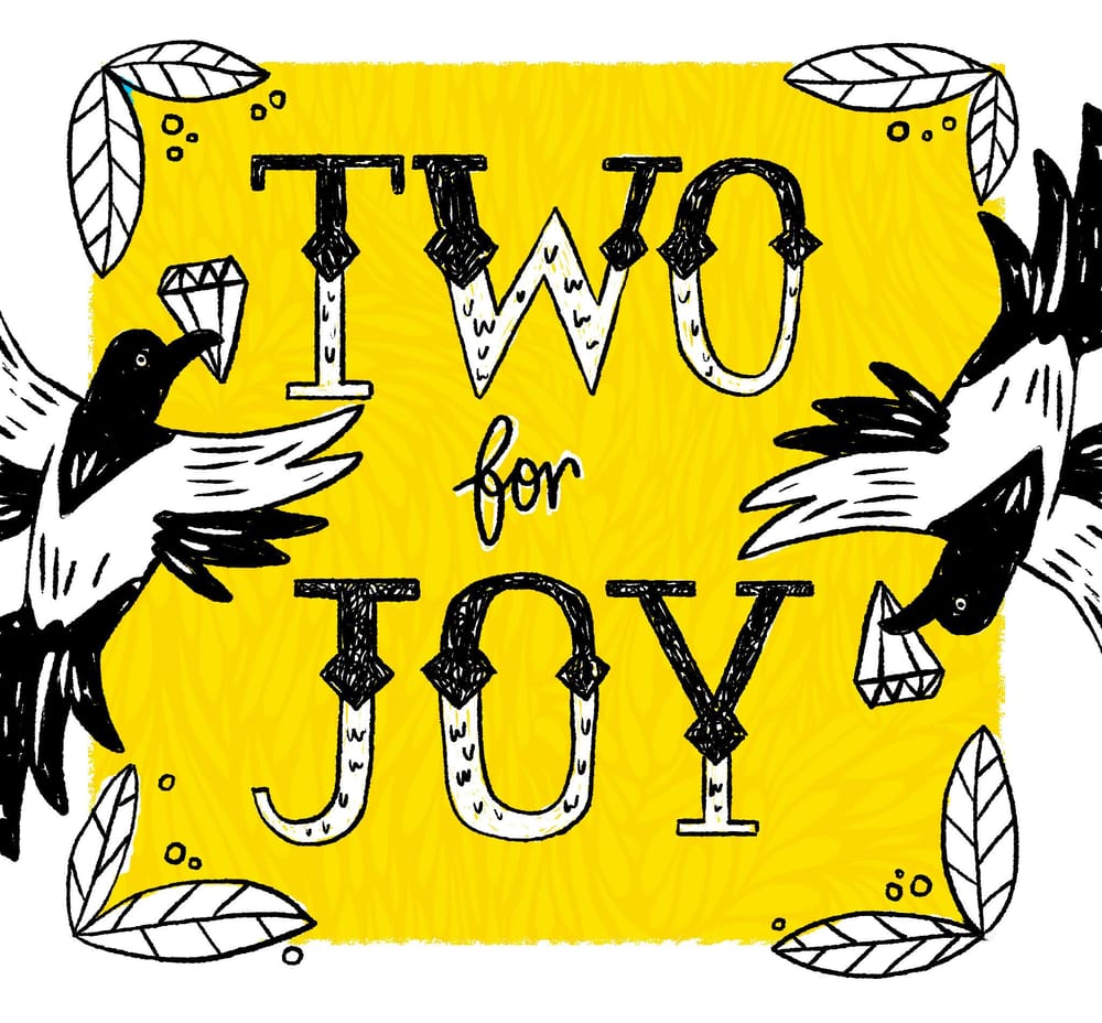 Two for Joy Typography | Skillshare Student Project