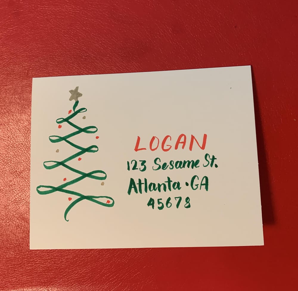 Easy Peasy Christmas Envelopes | Skillshare Student Project